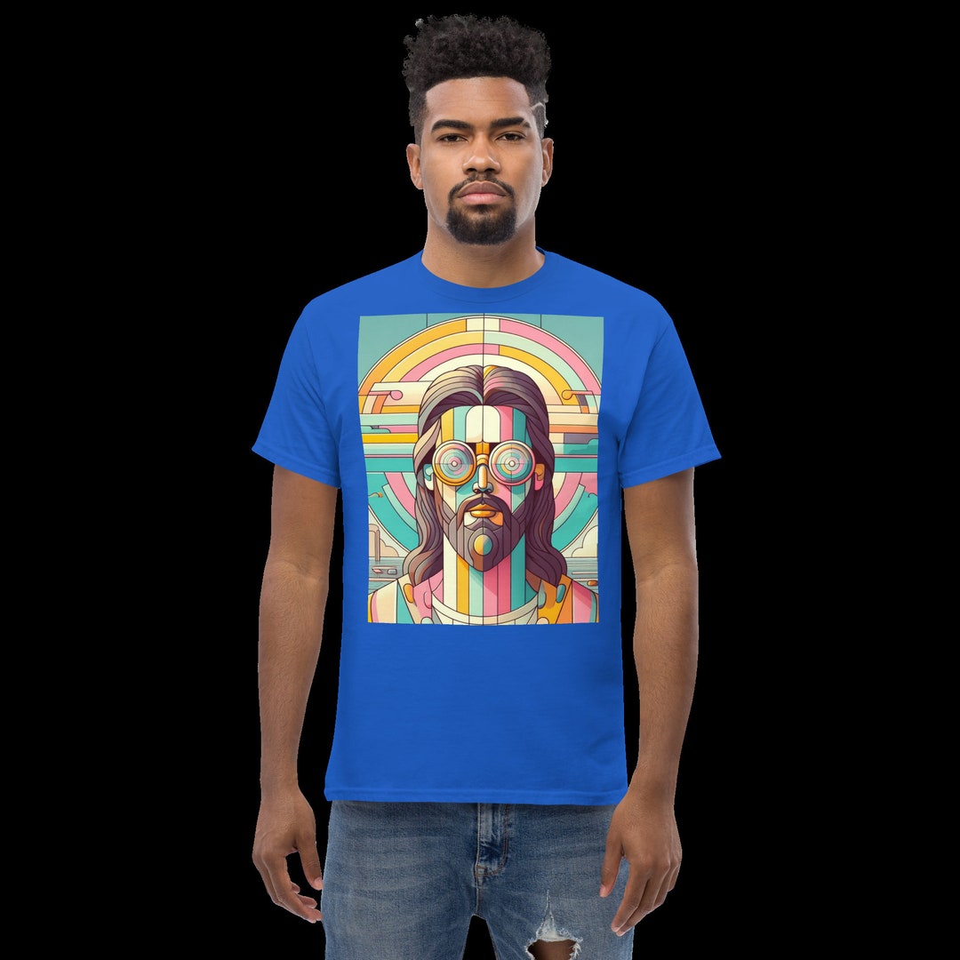 Space Jesus Graphic Tee - Etsy