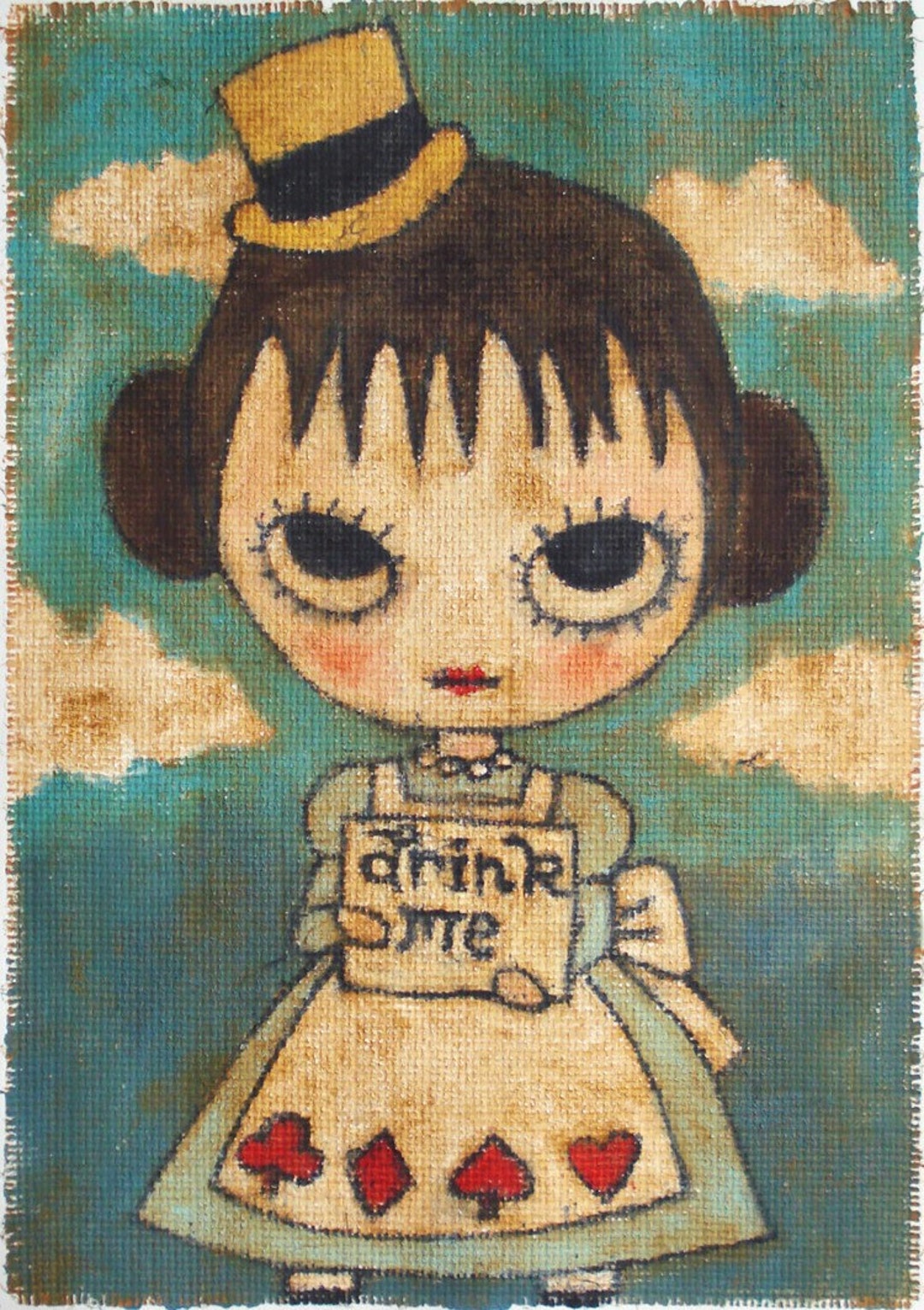 Drink Me - Print - Etsy