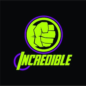 Incredible Hulk Fist SVG | Decals | Sticker | Movies, TV, Theme Park - Etsy