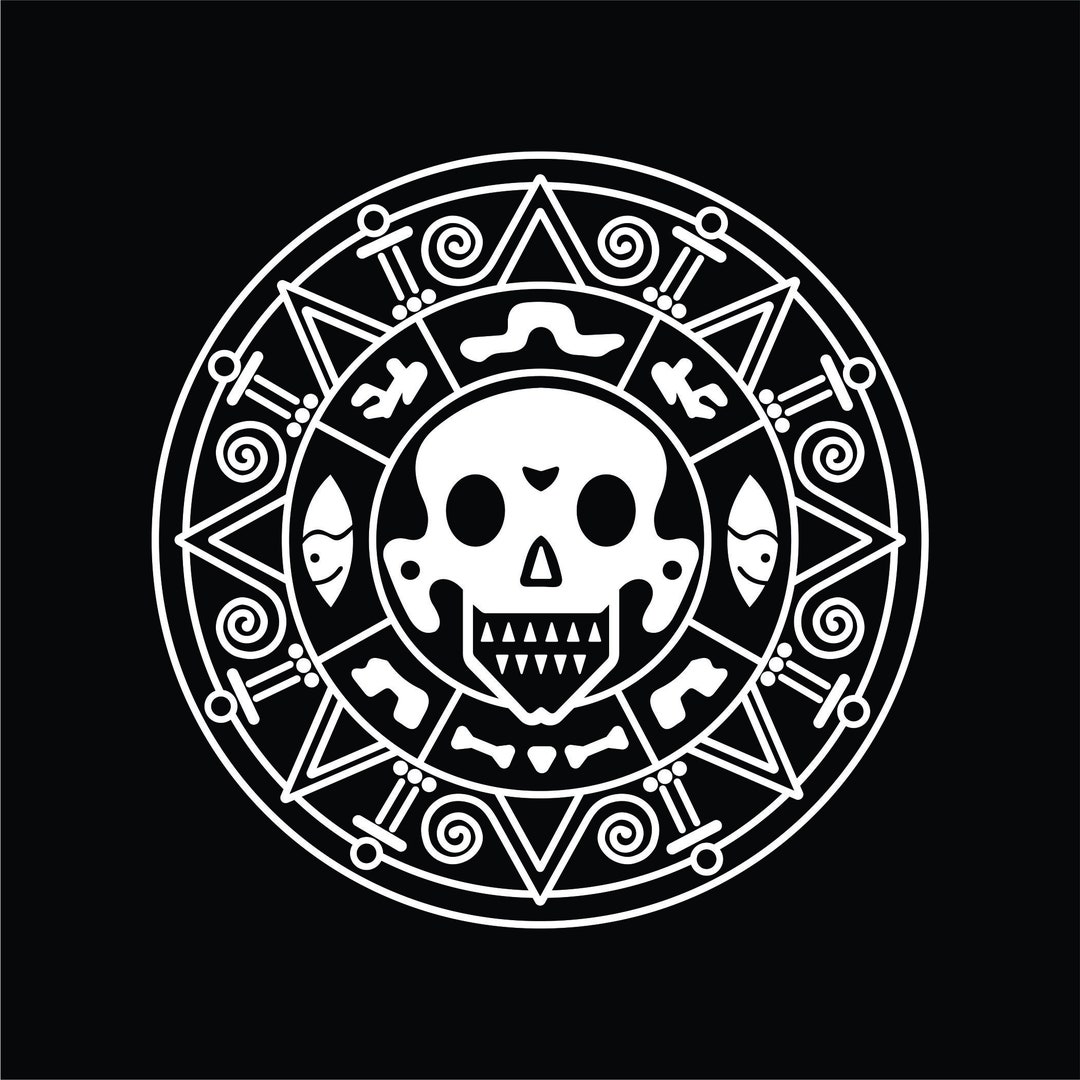 Pirates OTC Inspired Coin SVG | Decals | Sticker | Movies, TV, Theme ...