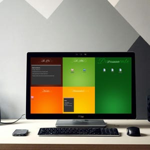 Desktop Wallpaper Organizer Post It Style 9 | PC | Laptop | Mac ...
