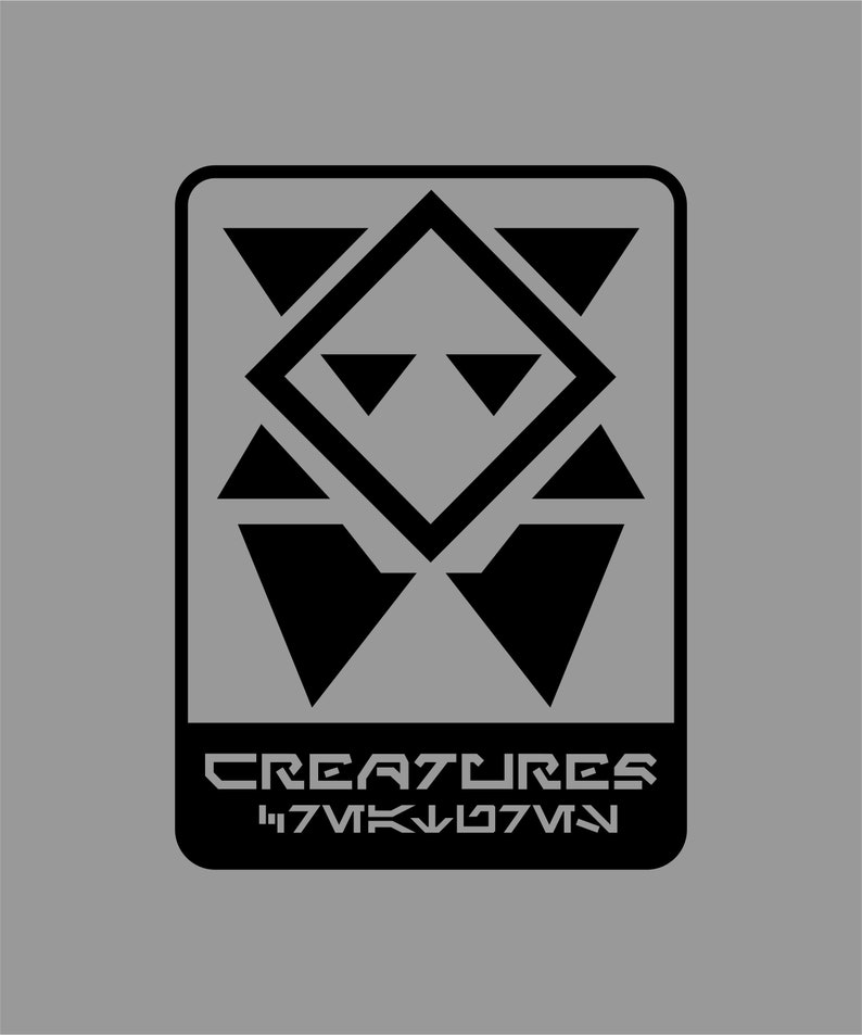 Creatures Logo Decal SVG | Scifi | SW | Decal | Sticker - Etsy