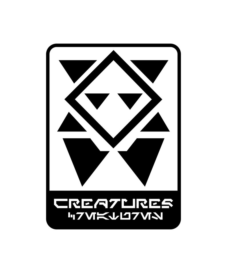Creatures Logo Decal SVG | Scifi | SW | Decal | Sticker - Etsy