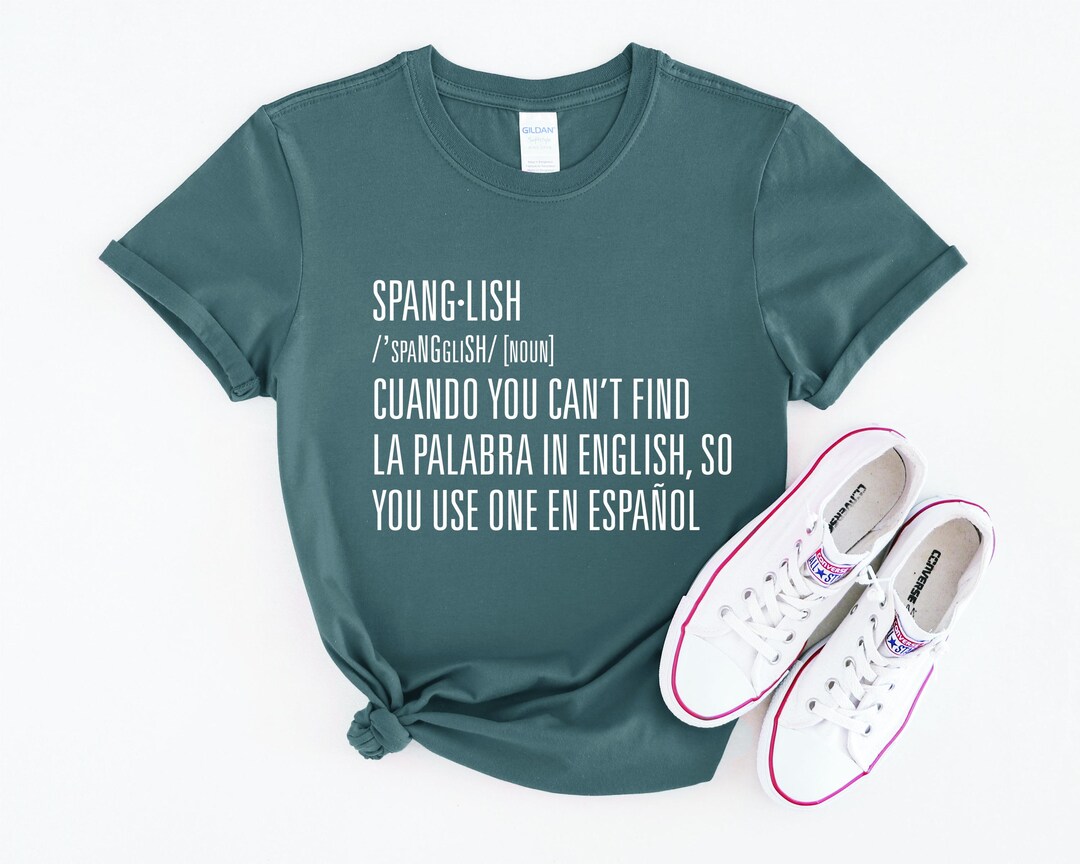 Spanglish Definition SVG | Decals | Sticker | Funny | for Shirts | for ...
