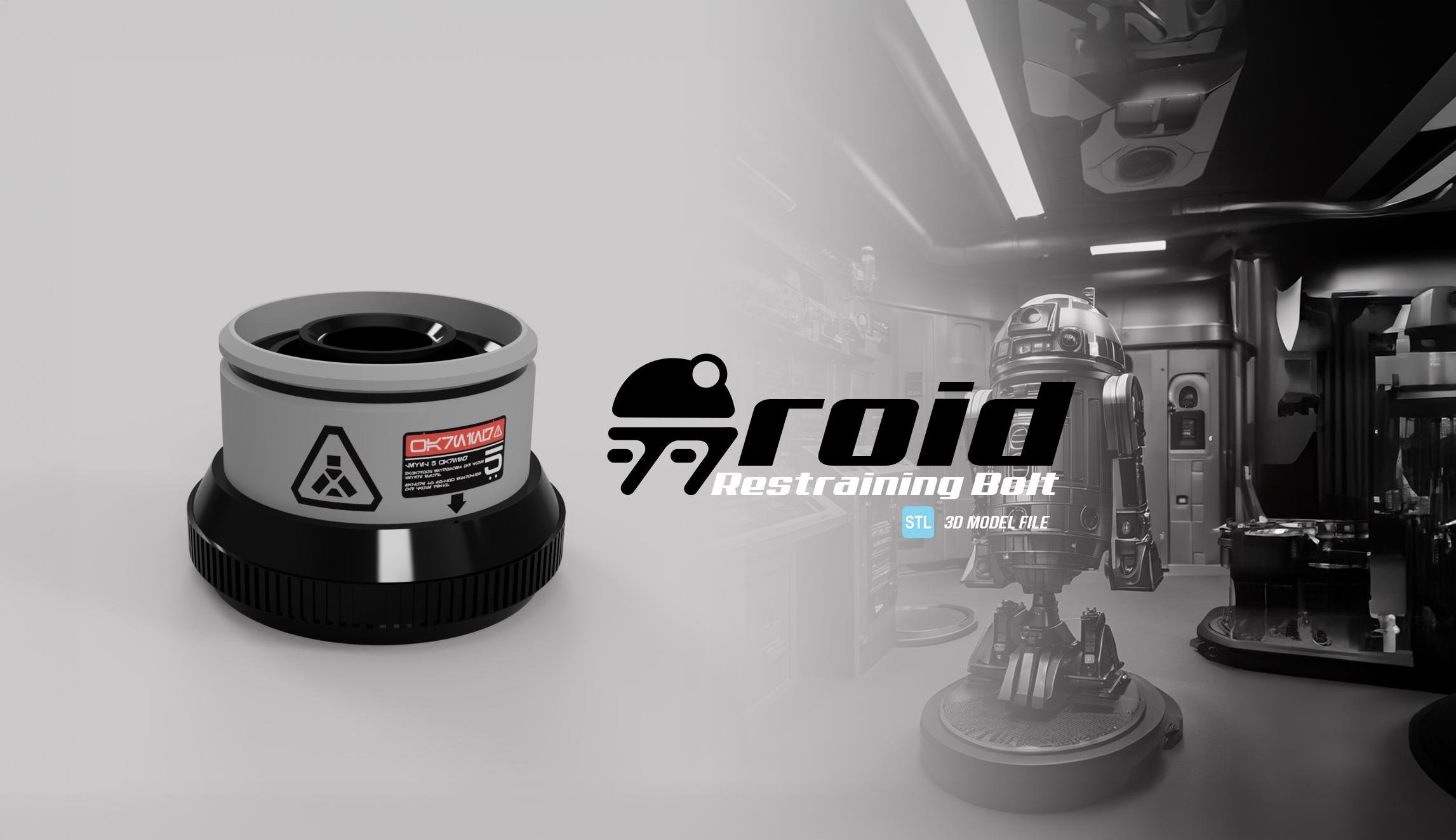 Droid Restraining Bolt STL File | 3D Model - Etsy