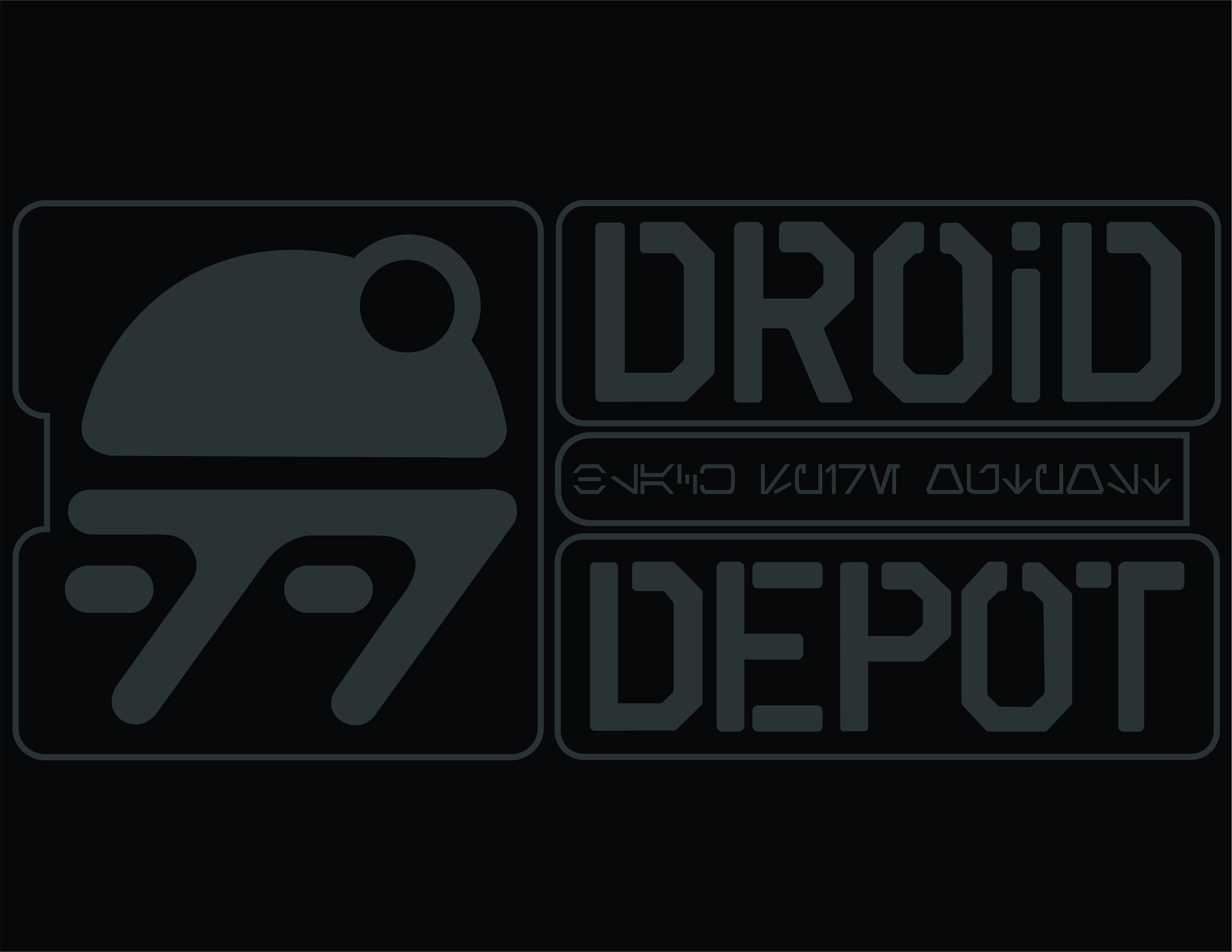 Droid Depot Logo Scifi SVG | Scifi | SW | Decal | Sticker - Etsy