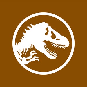 Jurassic Park Rex Logo SVG | Decals | Sticker | Movies, TV, Theme Park ...