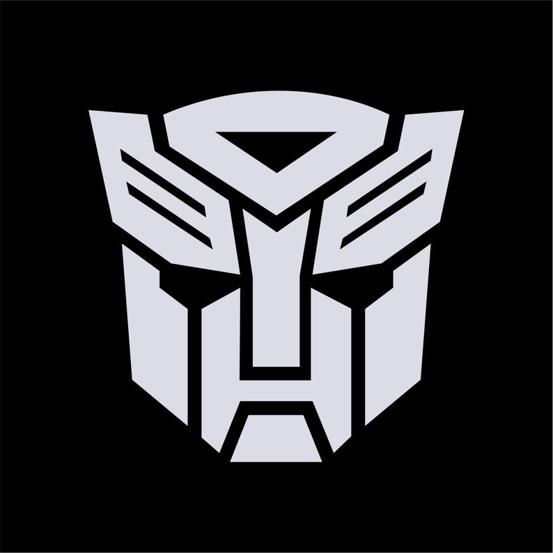 Autobots Logo SVG | Decals | Sticker | Movies, TV, Theme Park - Etsy