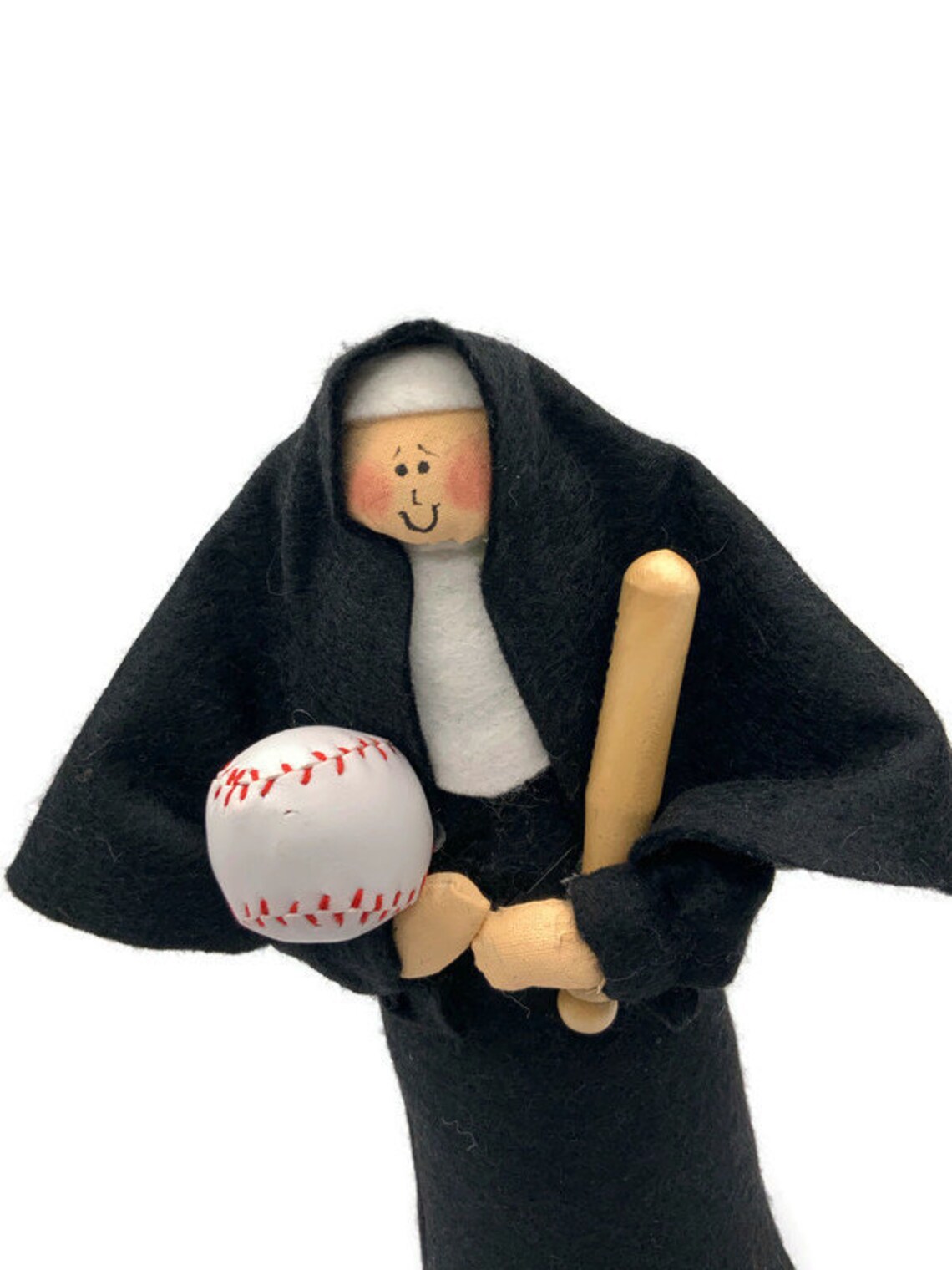 Nun Doll Sister Doll Baseball Player/fan Sister Runnata | Etsy