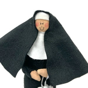 Novelty Nun Doll Decoration Funny Catholic Gift Congratulations ...