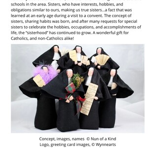 Nun Doll Lawyer, Woman With Law Books, Sister Sue, the Sister in Law ...