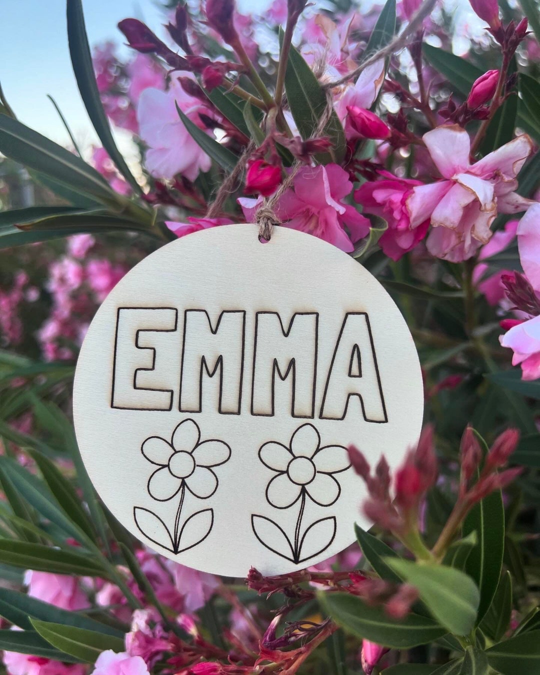 Name Tag Coloring Kit - Etsy