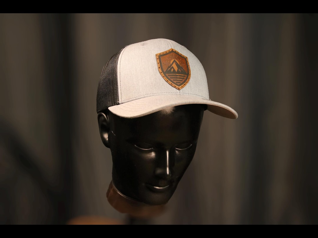 Laser Engraved Leather Patch Hat - Trans Joy Logo - LGBT Apparel - Etsy