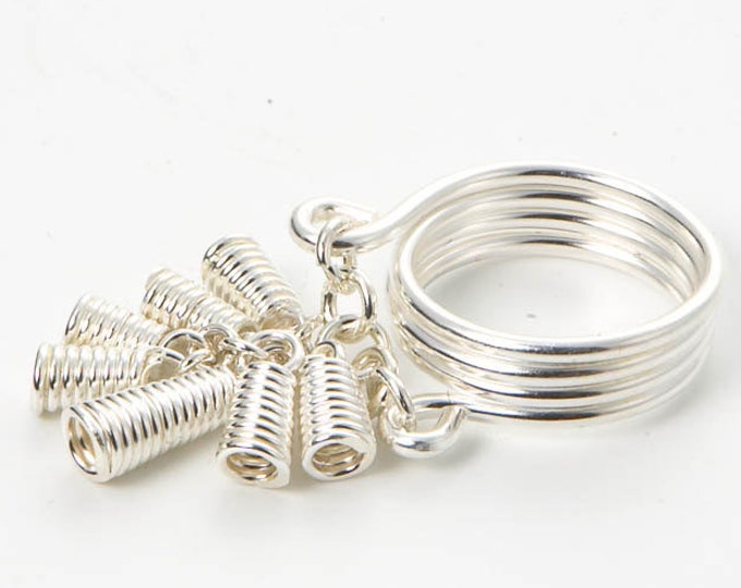 Seven Day Ring Silver Nordic Ring for Her Pagan Jewelry - Etsy