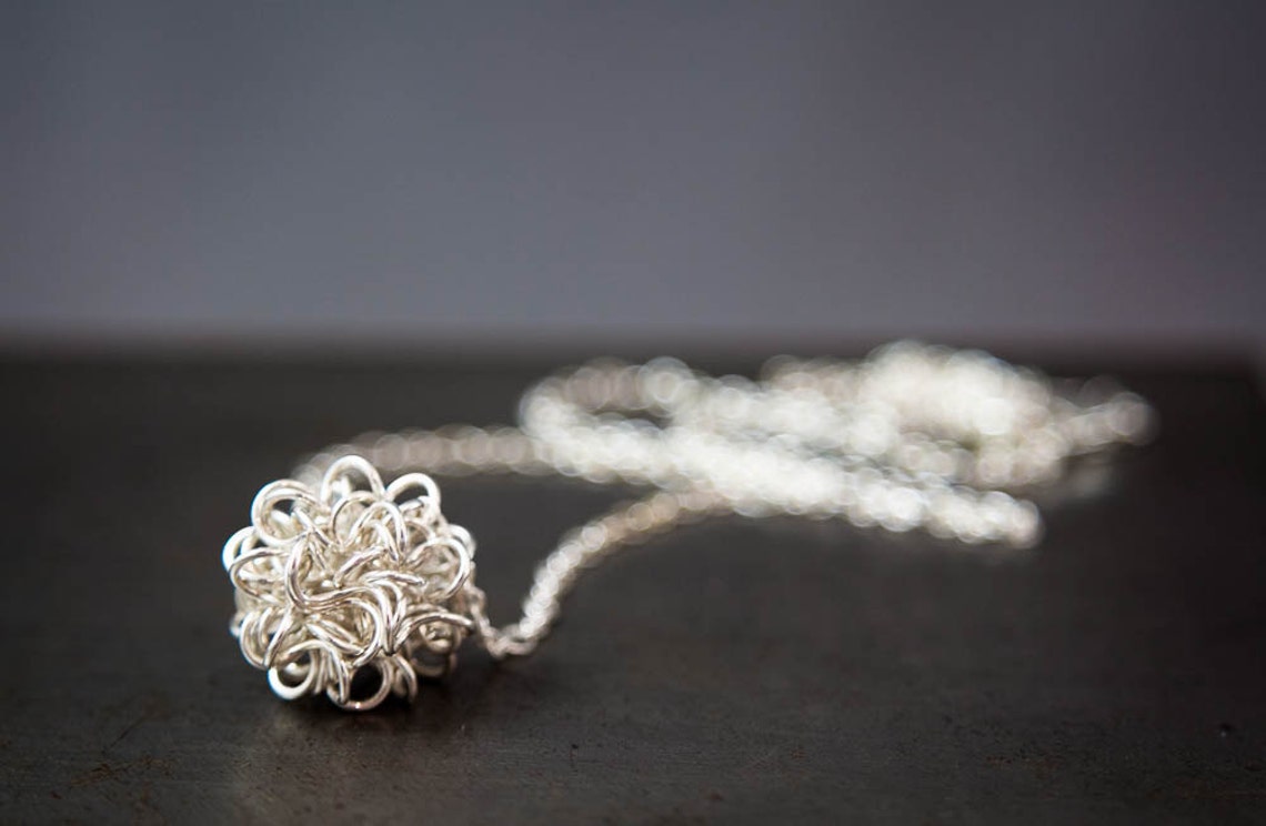 Physics Necklace Silver Antimatter Pendant Necklace Science - Etsy