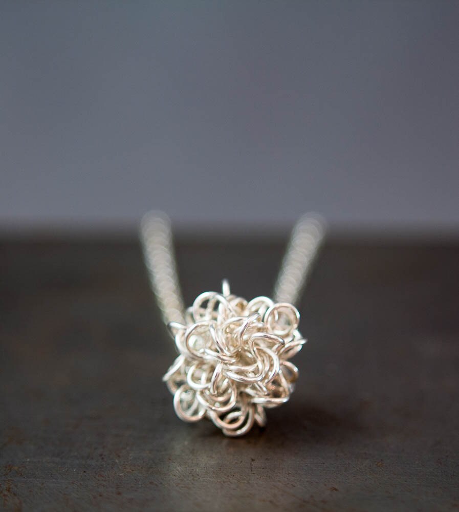 Physics Necklace Silver Antimatter Pendant Necklace Science | Etsy