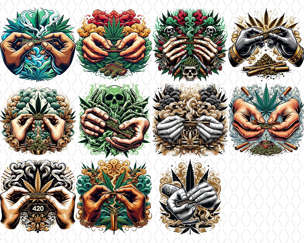 WEED CANNABIS PNG Designs Bundle | Png Design | 300 Dpi | High ...