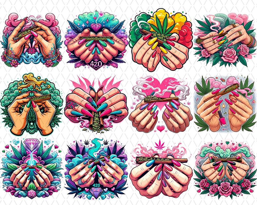 WEED CANNABIS PNG Designs Bundle | Png Design | 300 Dpi | High ...