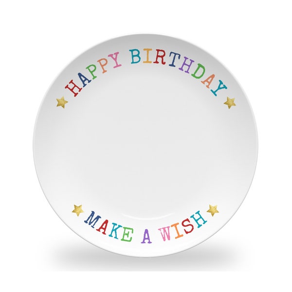 Birthday Plate - Etsy