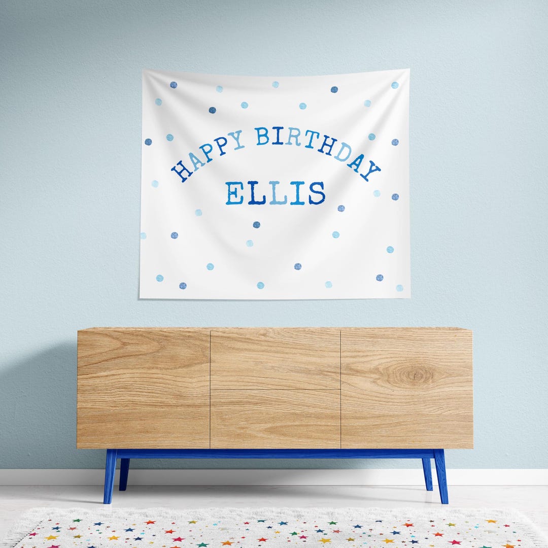 Happy Birthday Custom BANNER. Personalized. Start a Sweet Tradition ...