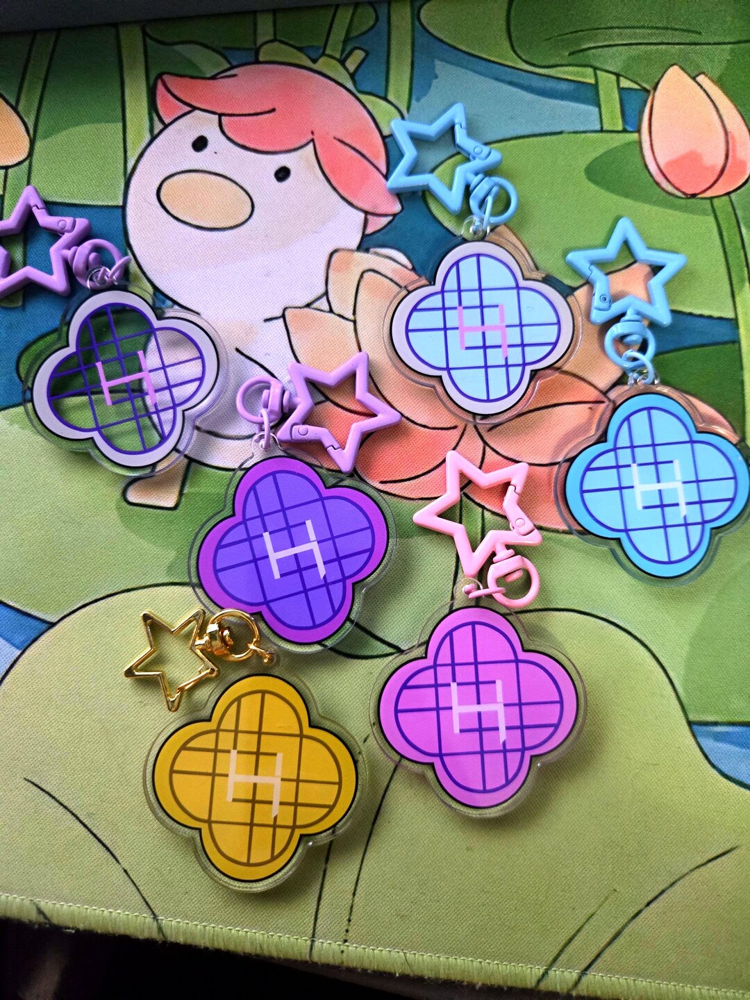 Kpop Demon Hunters Huntrix Keychain Charm - Etsy