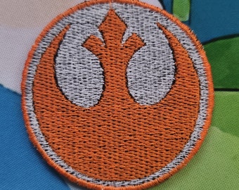 Rebel Alliance Emblem Star Wars Embroidered Iron-on Patch - Etsy