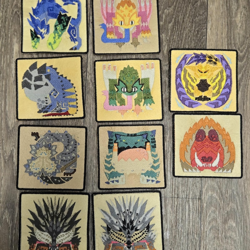 Monster Patch - Etsy