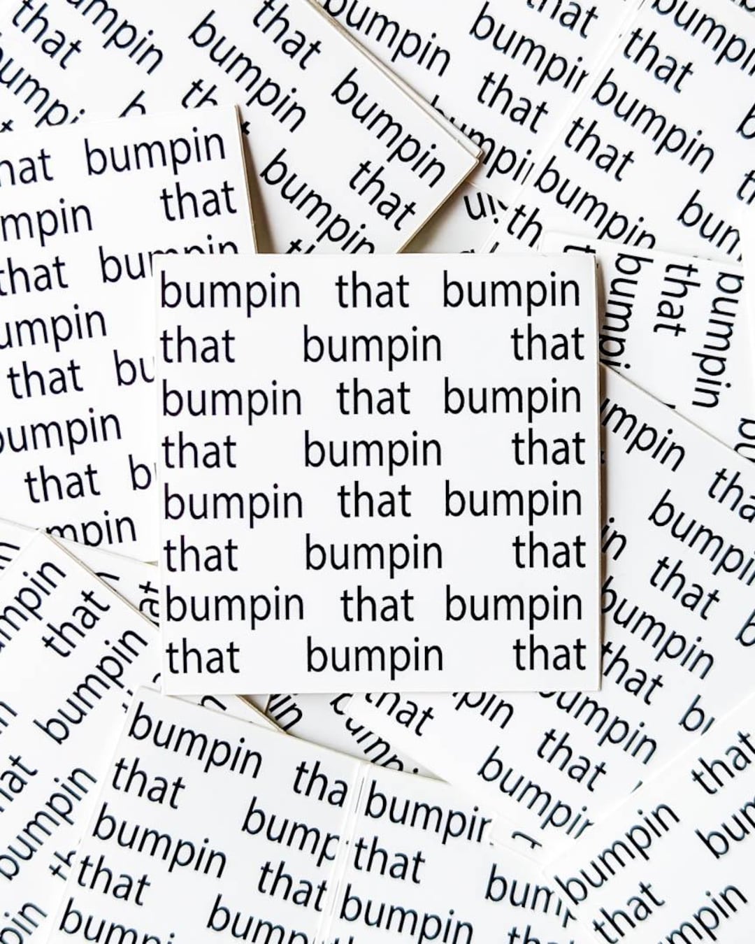 Bumpin That Charli XCX Brat 360 365 Vinyl Sticker - Etsy