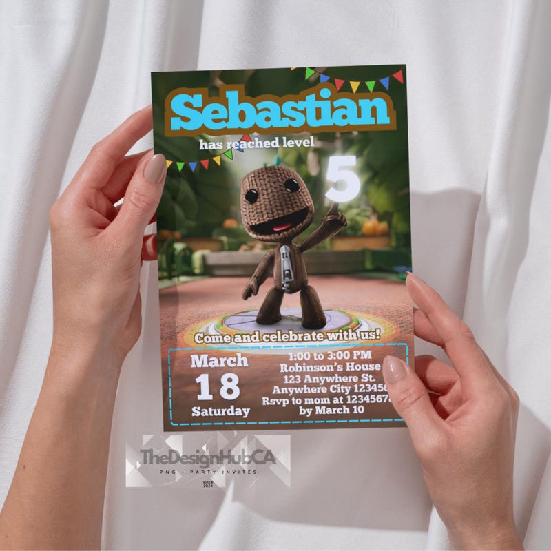 Sackboy - Etsy