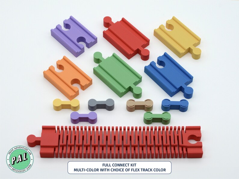 Flexible Train Track for Brio, Ikea, Thomas, Melissa & Doug Sets Unique ...