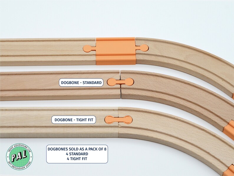 Flexible Train Track for Brio, Ikea, Thomas, Melissa & Doug Sets Unique ...