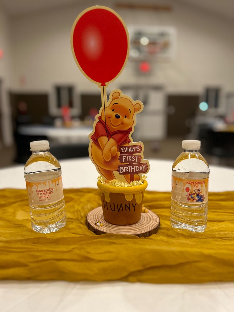 Winnie the Pooh Birthday Cutouts – Character Party Decorations - Etsy