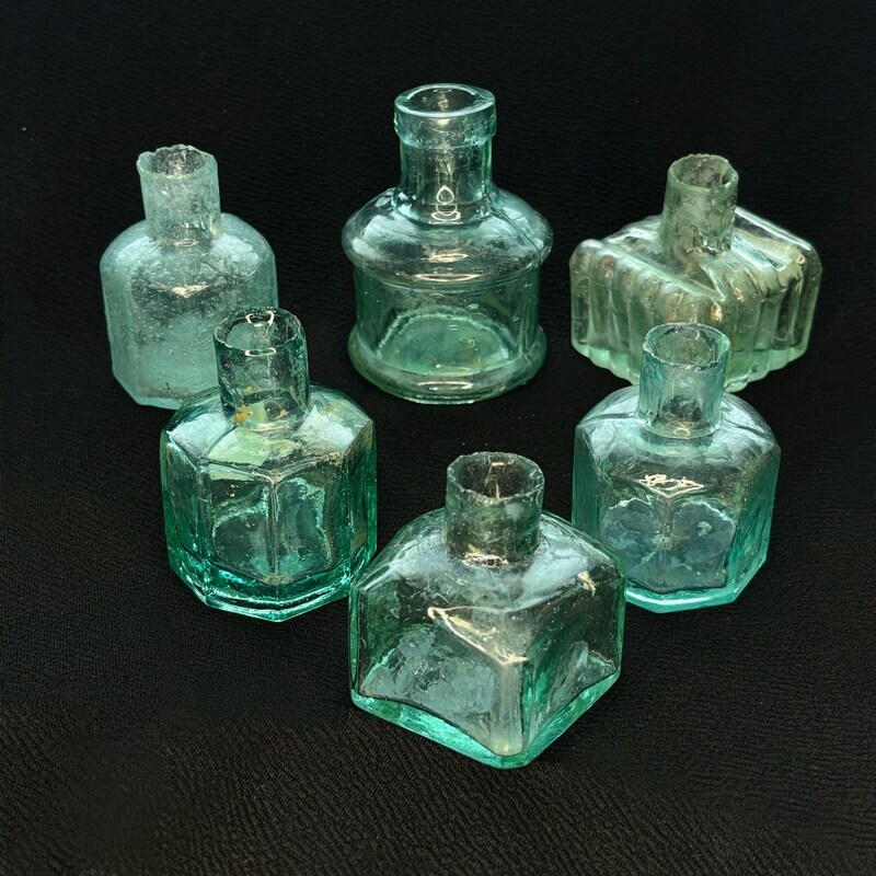 Antique Ink Bottle - Etsy