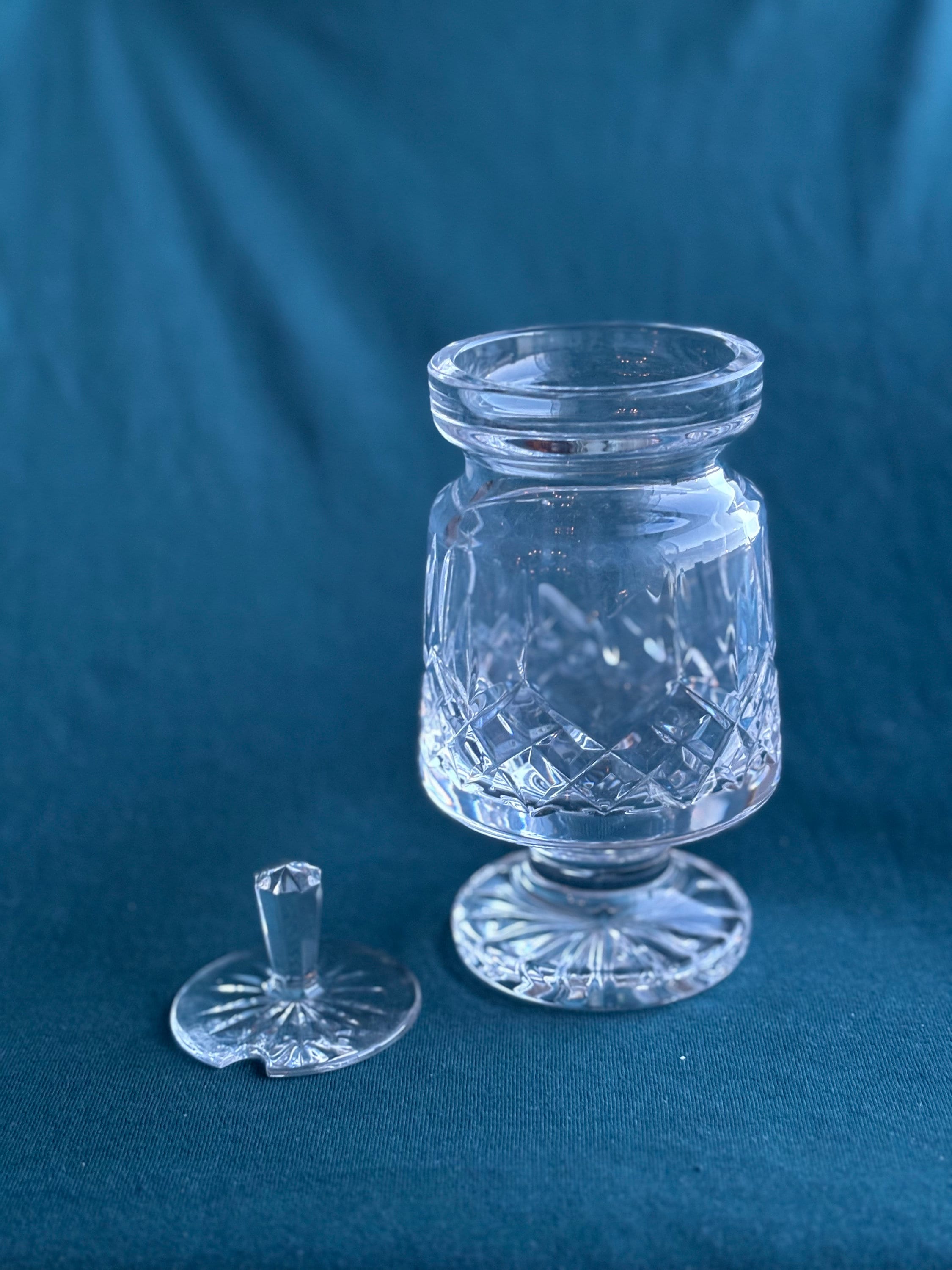 Vintage Waterford Crystal Jam Preserve Pot/ Jar - Etsy