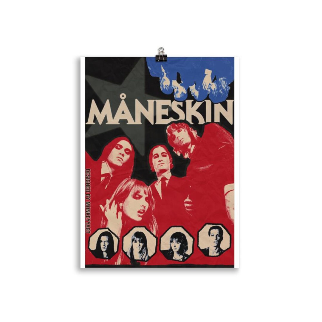 Måneskin Poster Print - Etsy