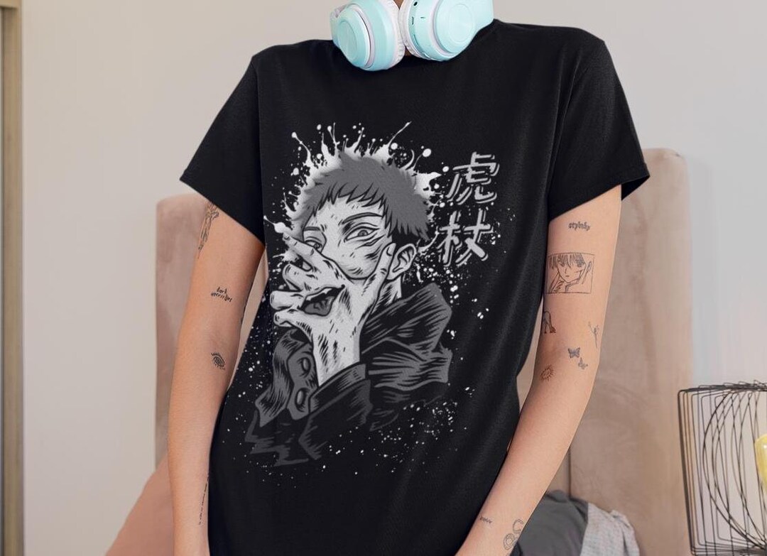 Yuji Itadori Kaisen JJK Shirt Anime Manga Shirt Gift for Anime Fan Gift ...