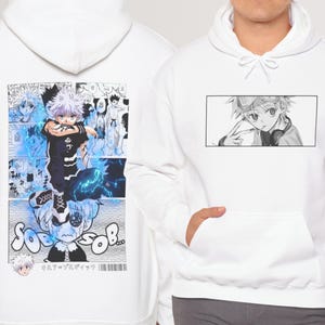 Hunter X Hunter Anime Manga Hoodie Gift for Friends Gift for Anime Fan ...
