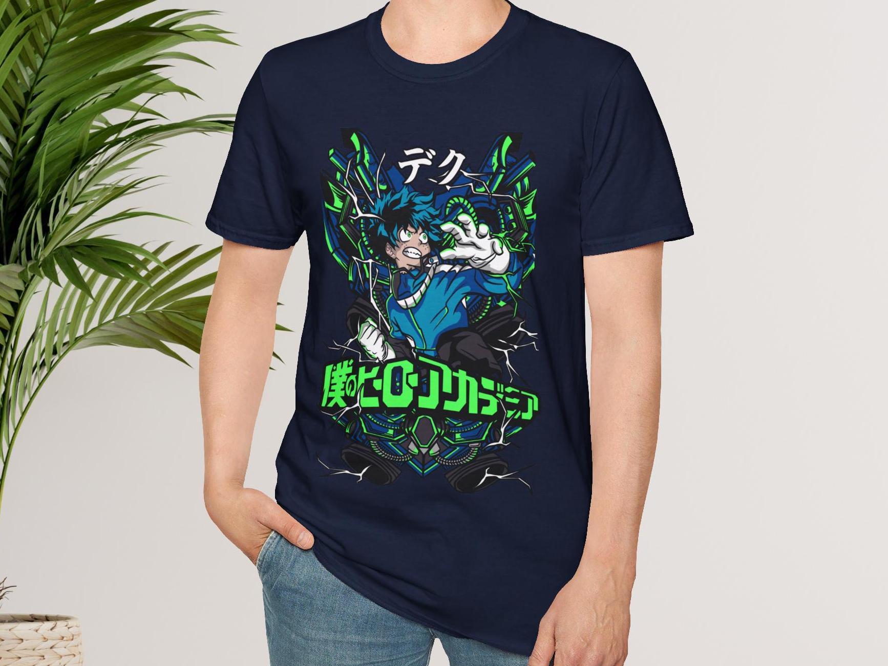 My Hero Academia Shirt Izuku Midoriya Custom Shirt Gift for Her Gift ...