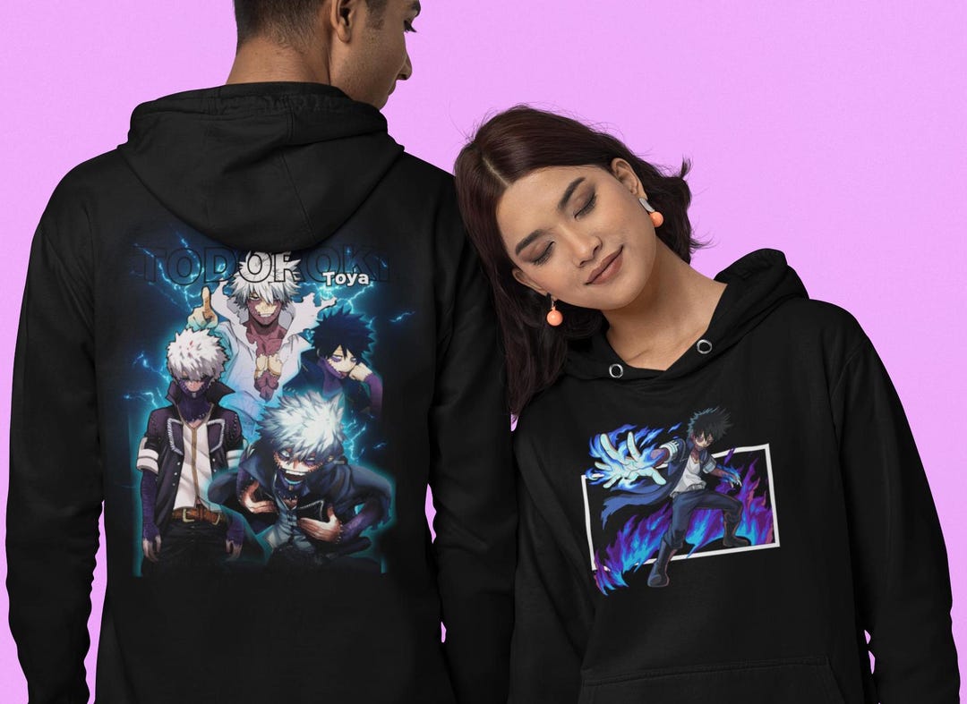 My Hero Academia Dabi Toya Todoroki Anime Manga Hoodie Gift for Her ...