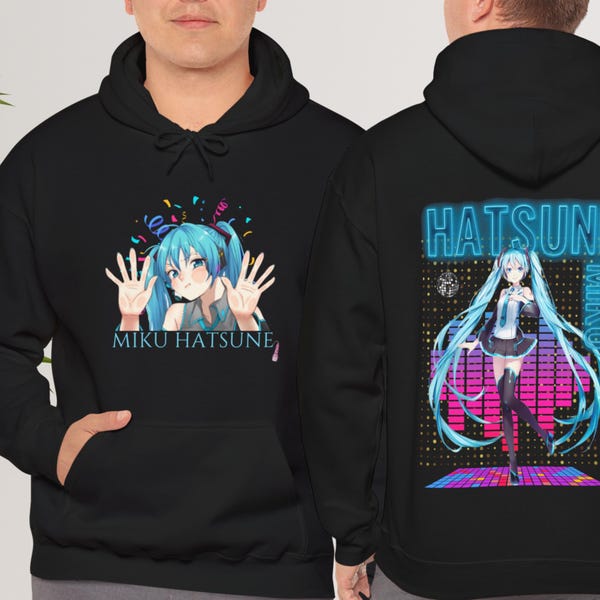 Hatsune Miku Hoodie - Etsy