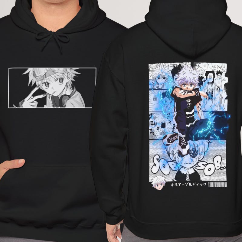 Killua Hoodie - Etsy