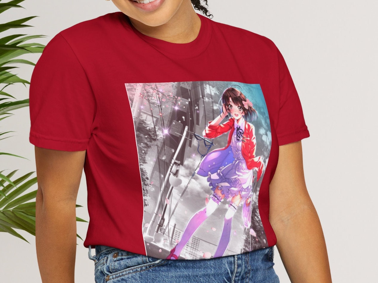 Anime T-shirt Manga Webtoon Kawaii Shirt Saenai Customized Shirt Custom ...