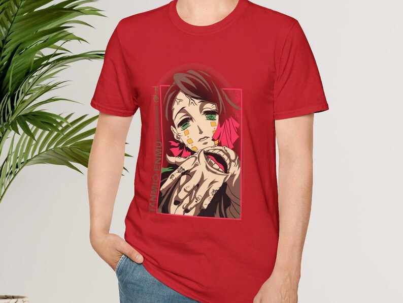 Tanmo Enmu Demon Slayer Kimetsu No Yaiba Manga Webtoon Kawaii Shirt ...
