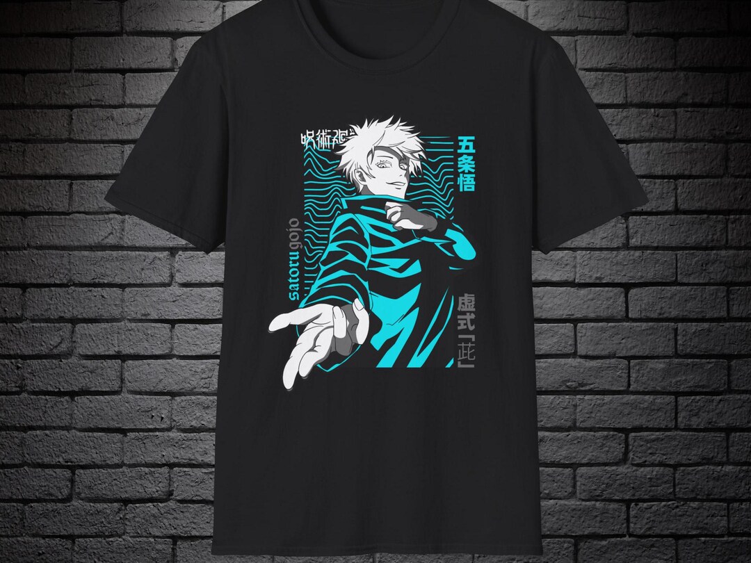 Gojo Satoru Jujutsu Kaisen JJK Shirt Anime Manga Shirt Gift for Anime ...