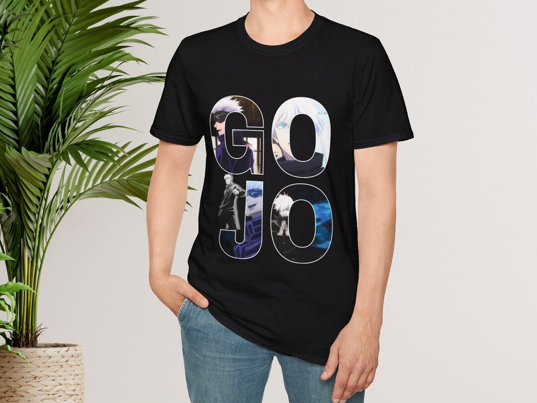 Gojo Satoru Jujutsu Kaisen Manga Webtoon Kawaii Shirt Customized Shirt ...