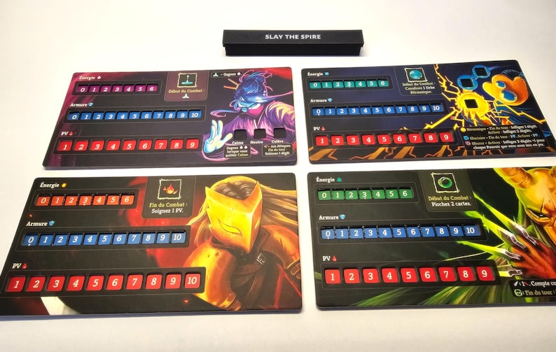 Slay the Spire - Player Boards Cube Guides (unofficial) - Etsy