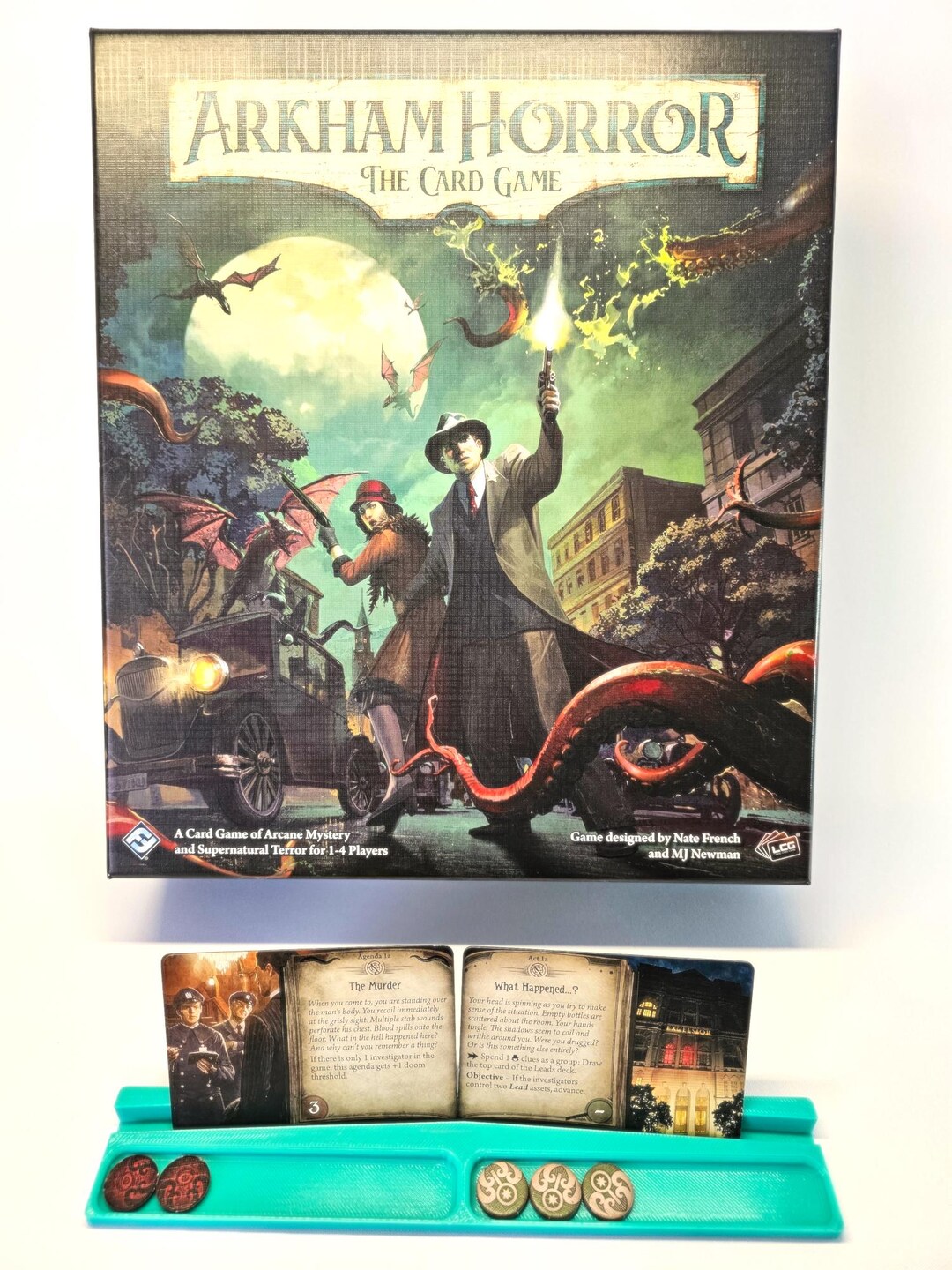 Arkham Horror LCG - Act & Agenda Deck Stand (unofficial) - Etsy
