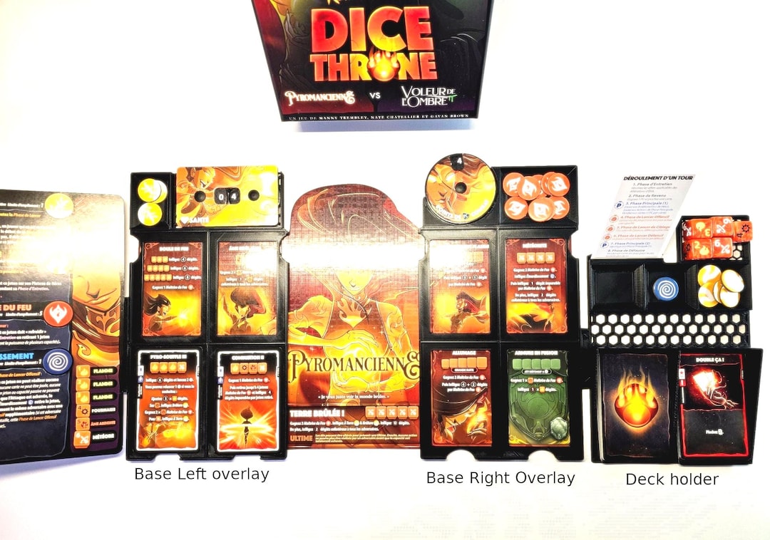 Dice Throne - Board Overlays (unofficial) - Etsy