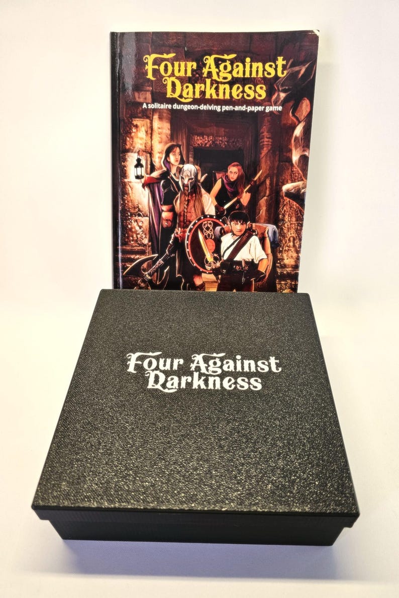 Four Against Darkness - Deluxe Player Kit - Etsy