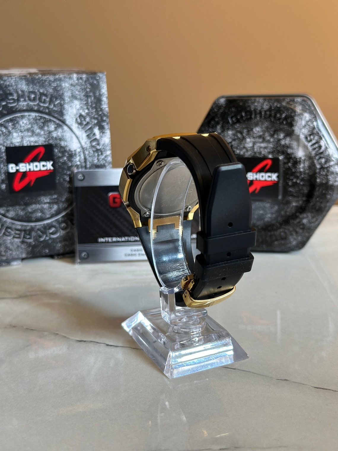 Casio G-shock Oak Black Grey GA-2100 Custom Casioak 44mm - Etsy